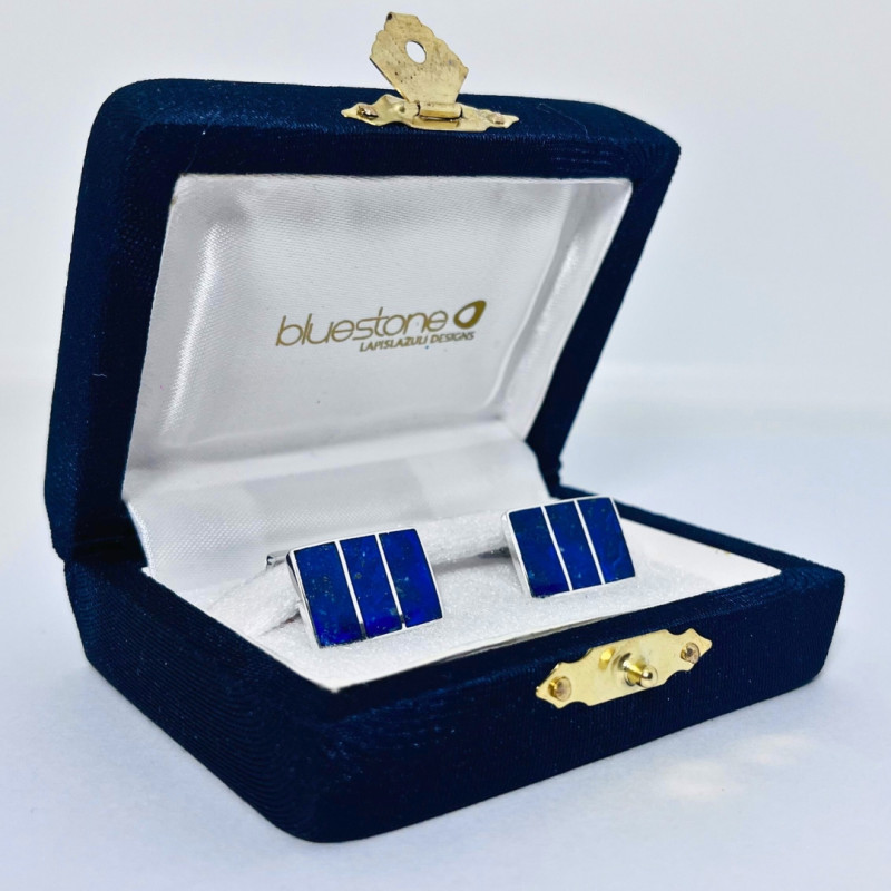 Collera Rectángulo en Lapislázuli